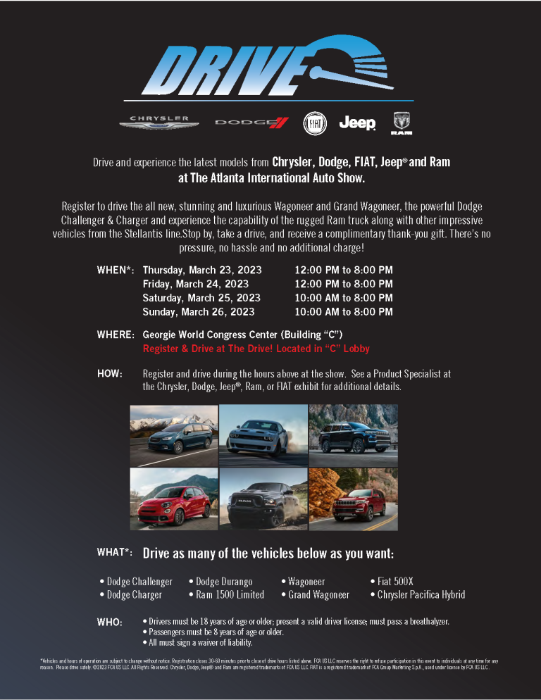 2023 Alanta ad | The Atlanta International Auto Show