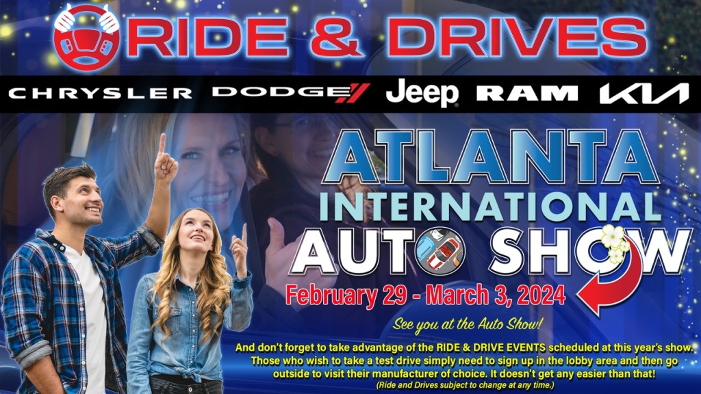 Ride & Drives | The Atlanta International Auto Show